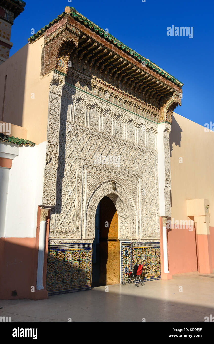 Zawiya Sidi Bel Abbes mosque in Marrakesh, Morocco Stock Photo - Alamy