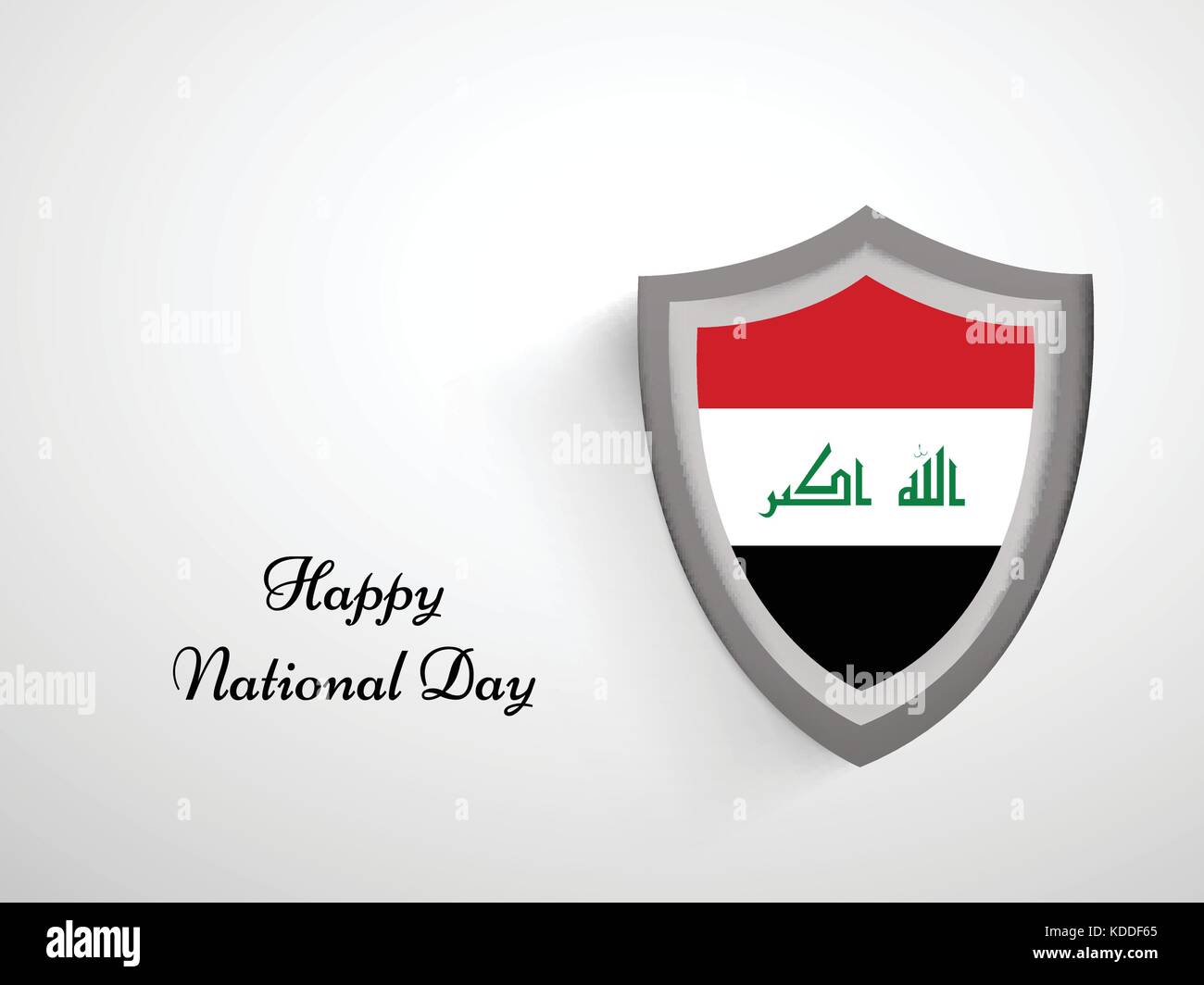 illustration of Iraq National Day Background Stock Vector Image & Art ...