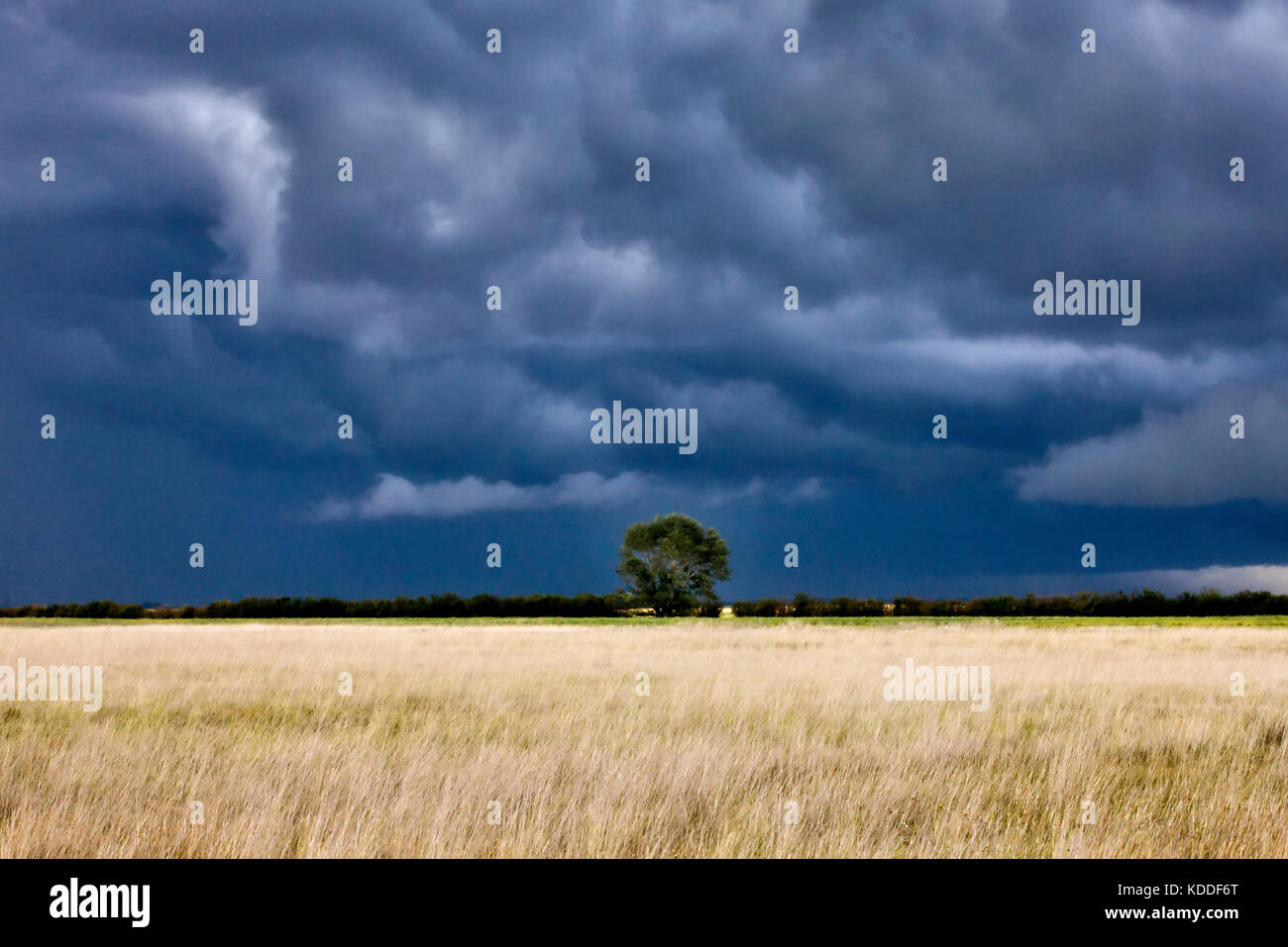 Storm Clouds Canada rural countryside Prairie Scene Stock Photo - Alamy