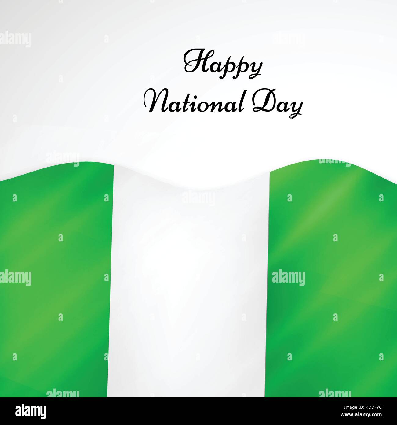illustration of Nigeria National Day background Stock Vector Image ...