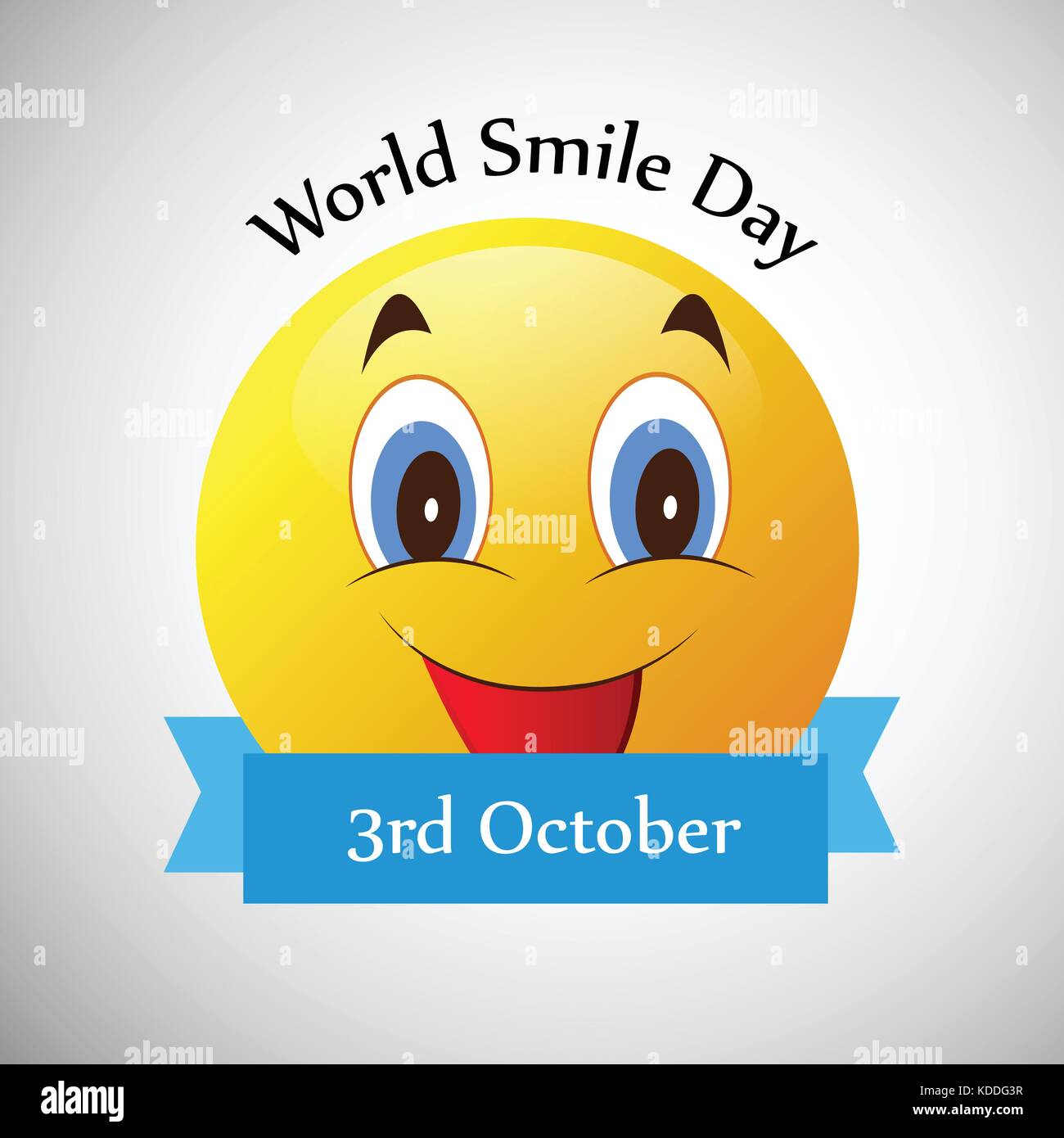 World smile day banner hi-res stock photography and images - Alamy