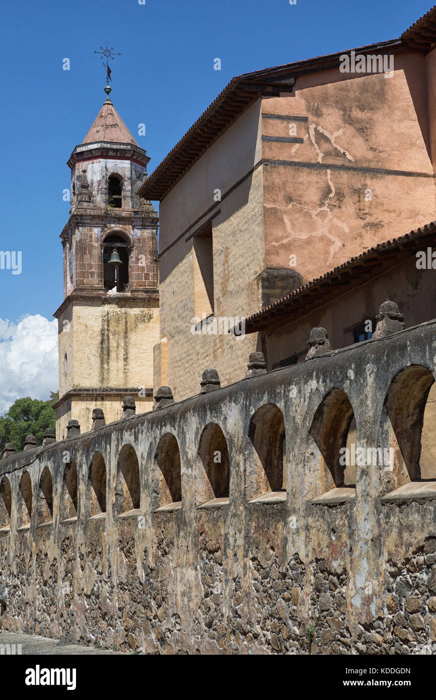 colonial architecture in Patzcuaro Michoacan Mexico Stock Photo - Alamy