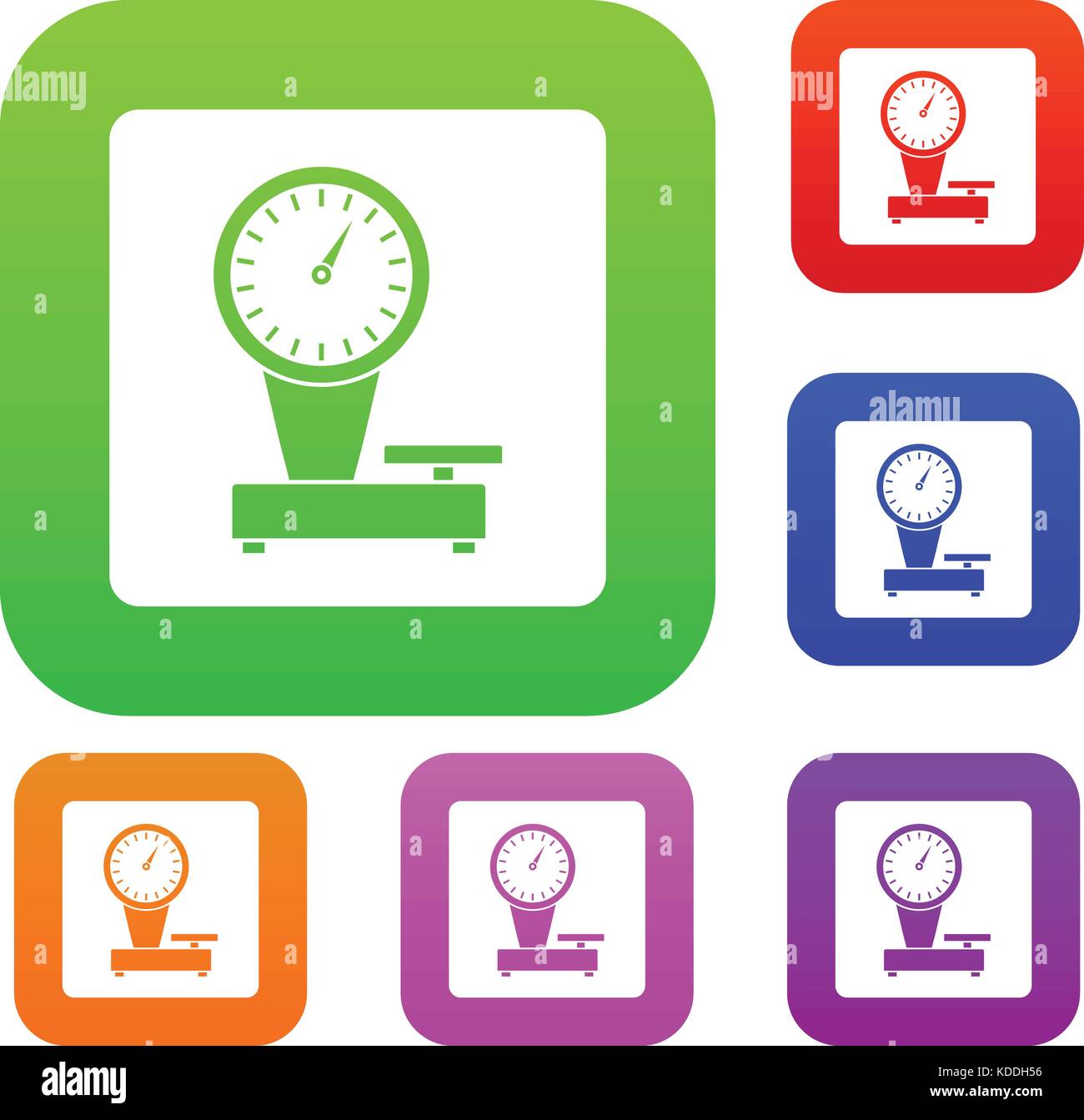 Ancient weight scale Stock Vector Images - Alamy