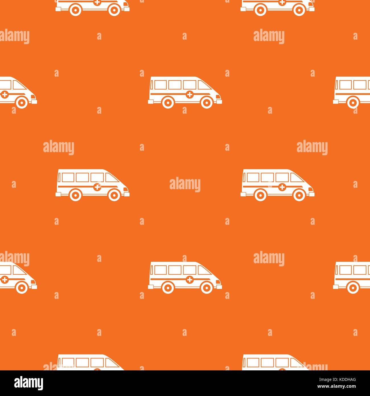 Ambulance emergency van pattern seamless Stock Vector Image & Art - Alamy