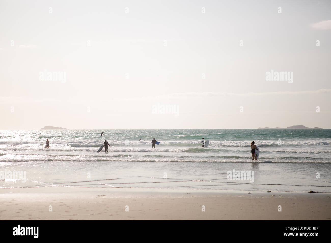 Romantic, tranquil beach setting Stock Photo - Alamy