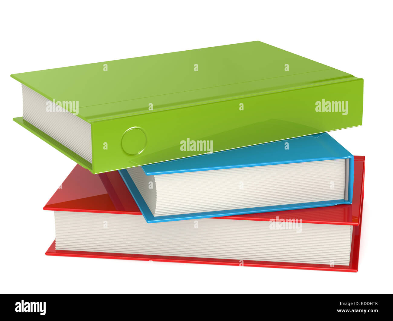 3d red books Cut Out Stock Images & Pictures - Alamy