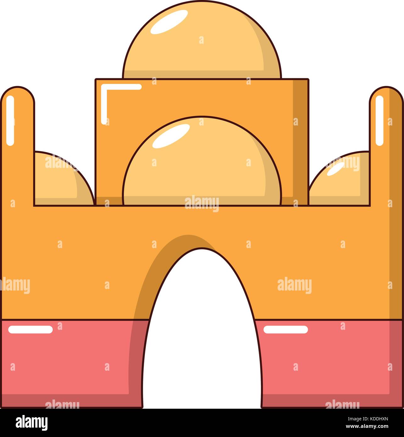 Mosque icon, cartoon style Stock Vector Image & Art - Alamy