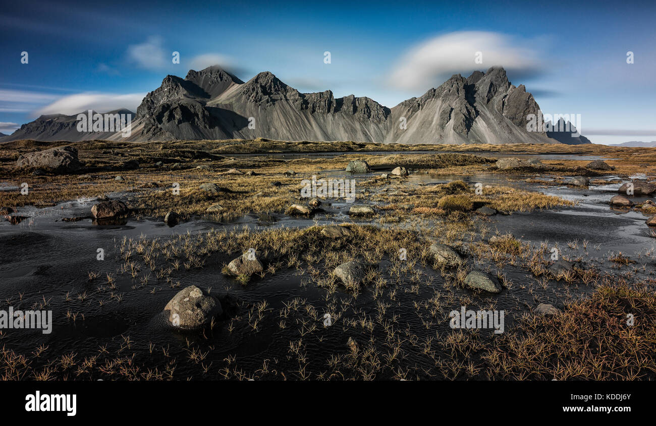 Stokksnes vestrahorn mountains iceland hi-res stock photography and ...