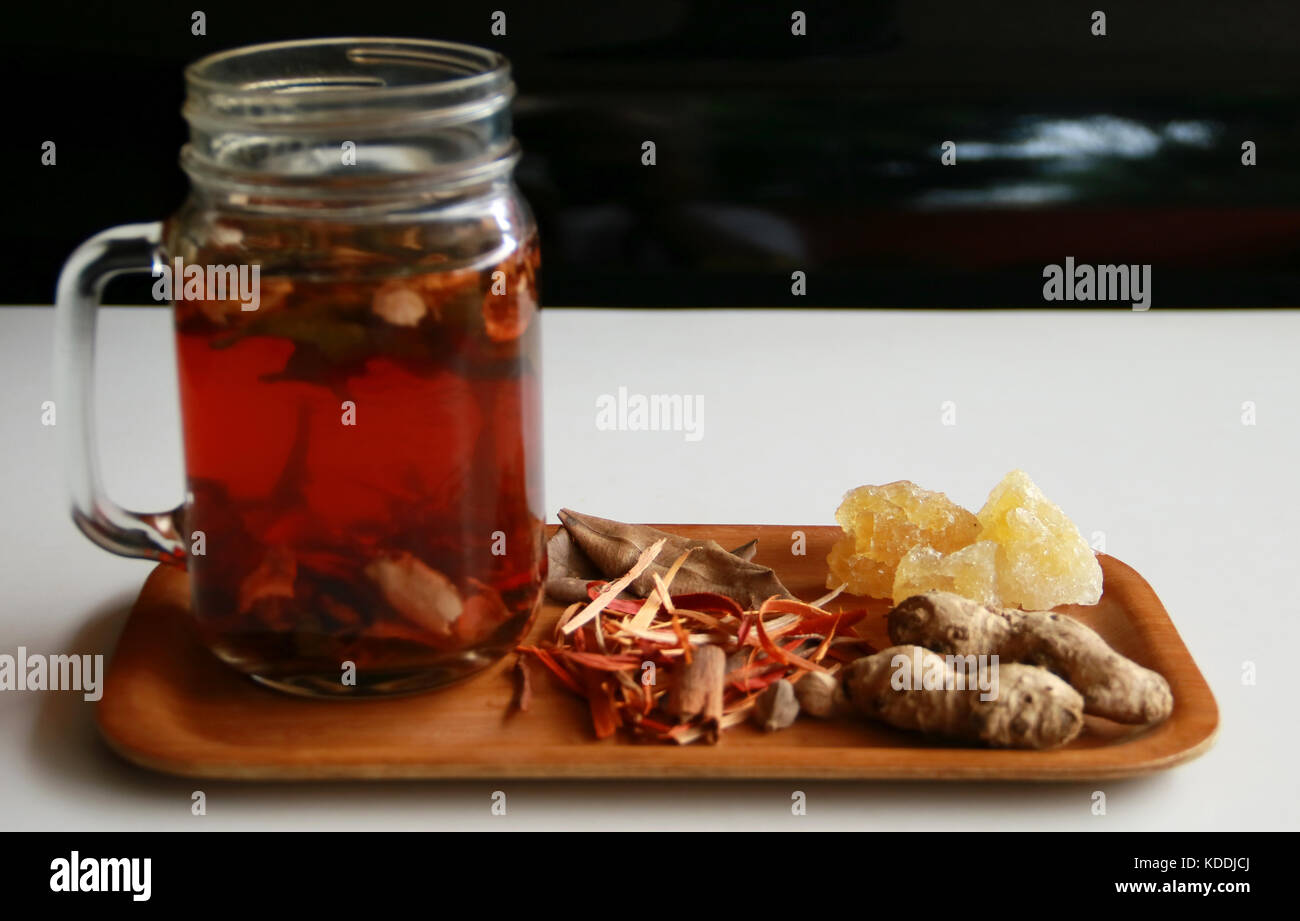 Wedang Uwuh, traditional herb drink from Jogjakarta, Indonesia ...