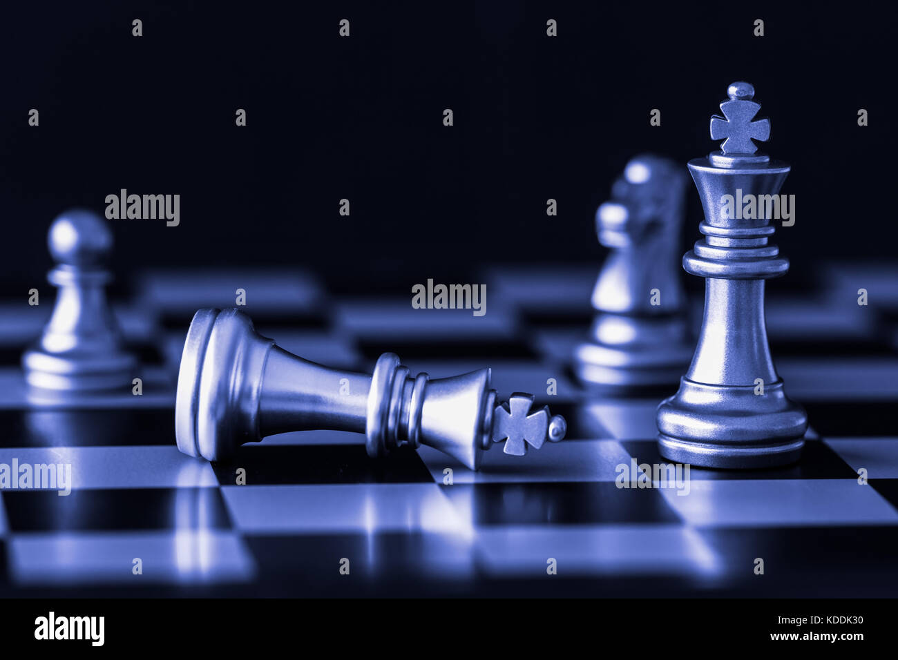 Strategy chess battle Intelligence challenge game on chessboard ...