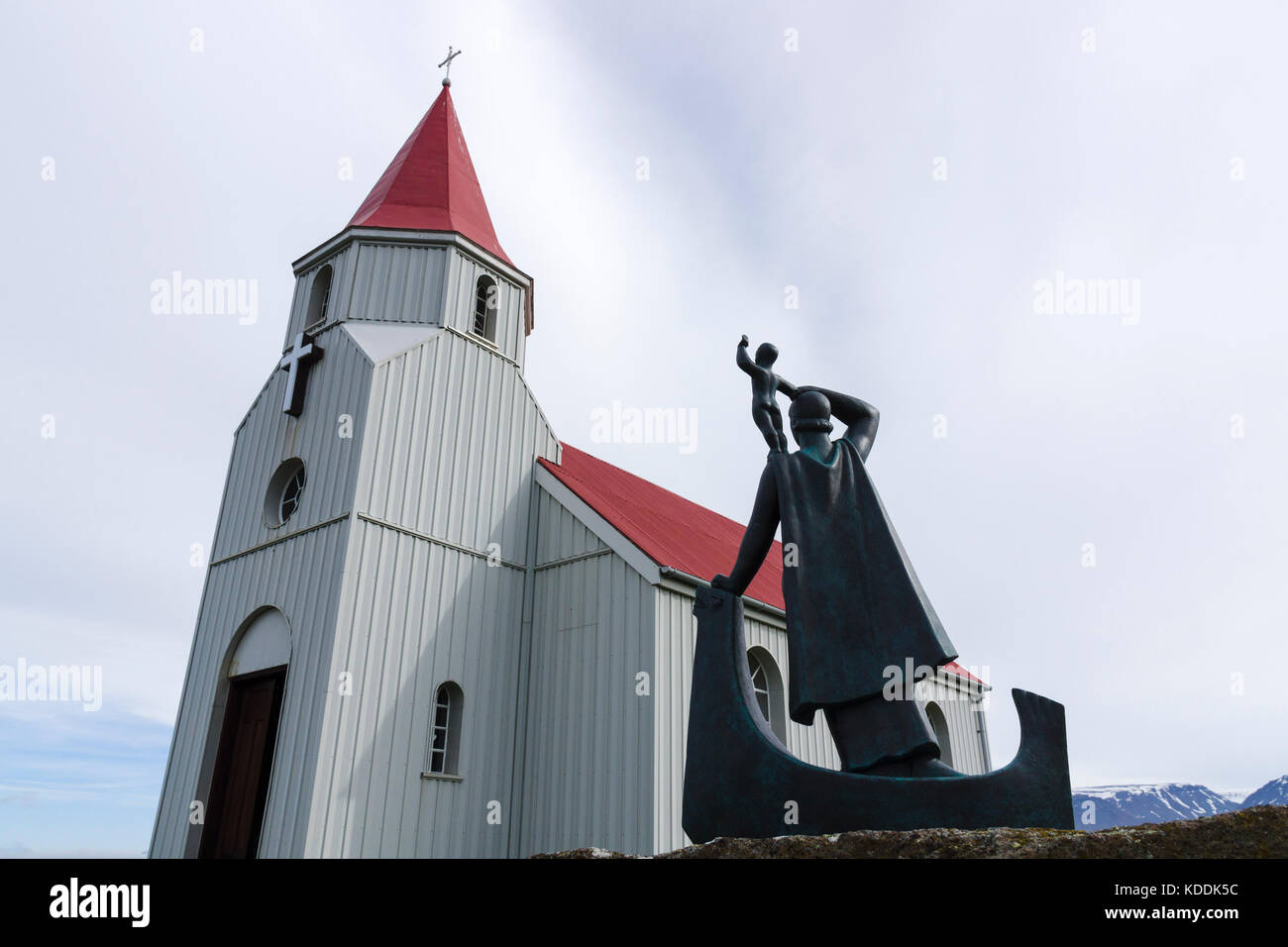 Gudrid statue hi-res stock photography and images - Alamy