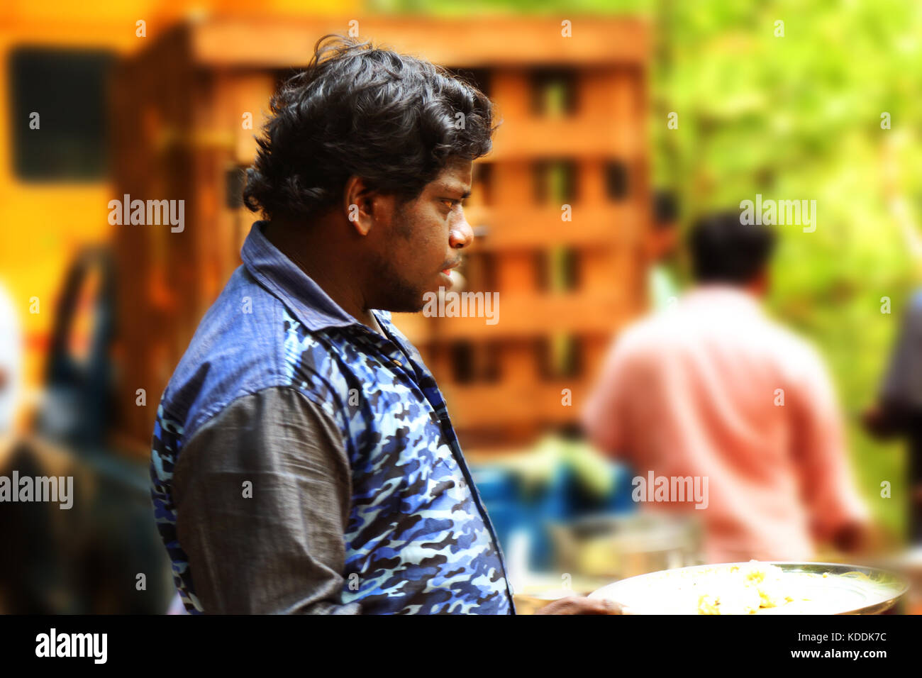 South Indian Man Eating Food High Resolution Stock Photography and ...