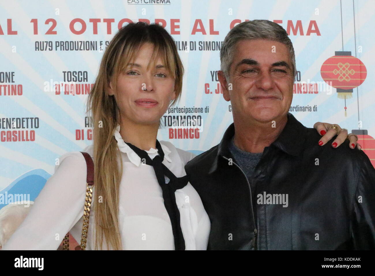 Napoli, Italy. 12th Oct, 2017. Photocall and presentation in Napoli the ...