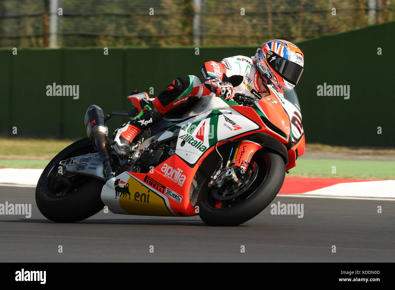 San Marino, Italy - Sep 24, 2011: Aprilia RSV4 Factory - Aprilia ...