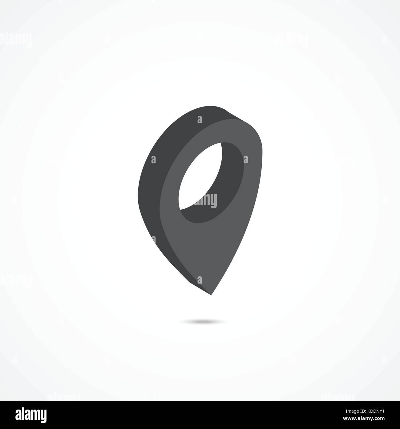 Navigation icon isometric vector Stock Vector Images - Alamy