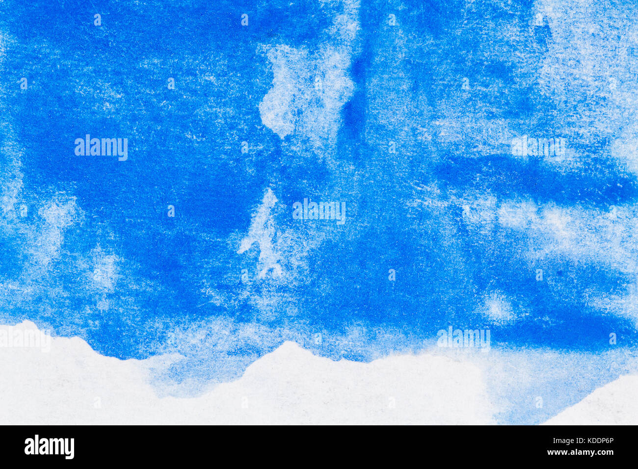 Abstract hand drawn blue watercolor paints background Stock Photo - Alamy