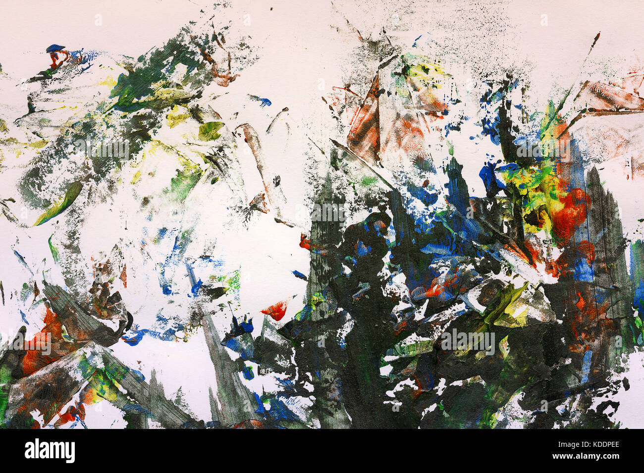 Abstract hand painted arts background Stock Photo - Alamy