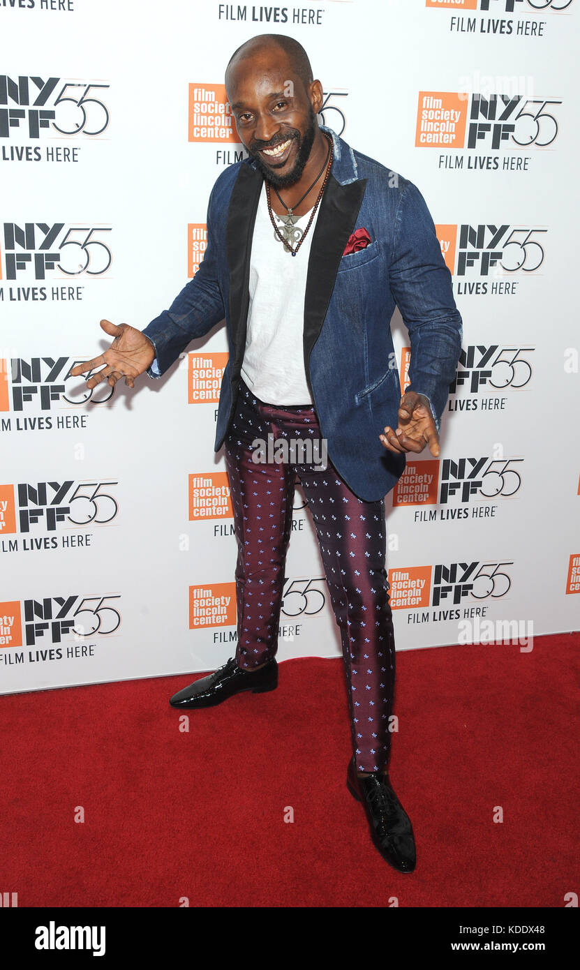 New York, NY, USA. 12th Oct, 2017. Rob Morgan attends the 55th NYFF ...