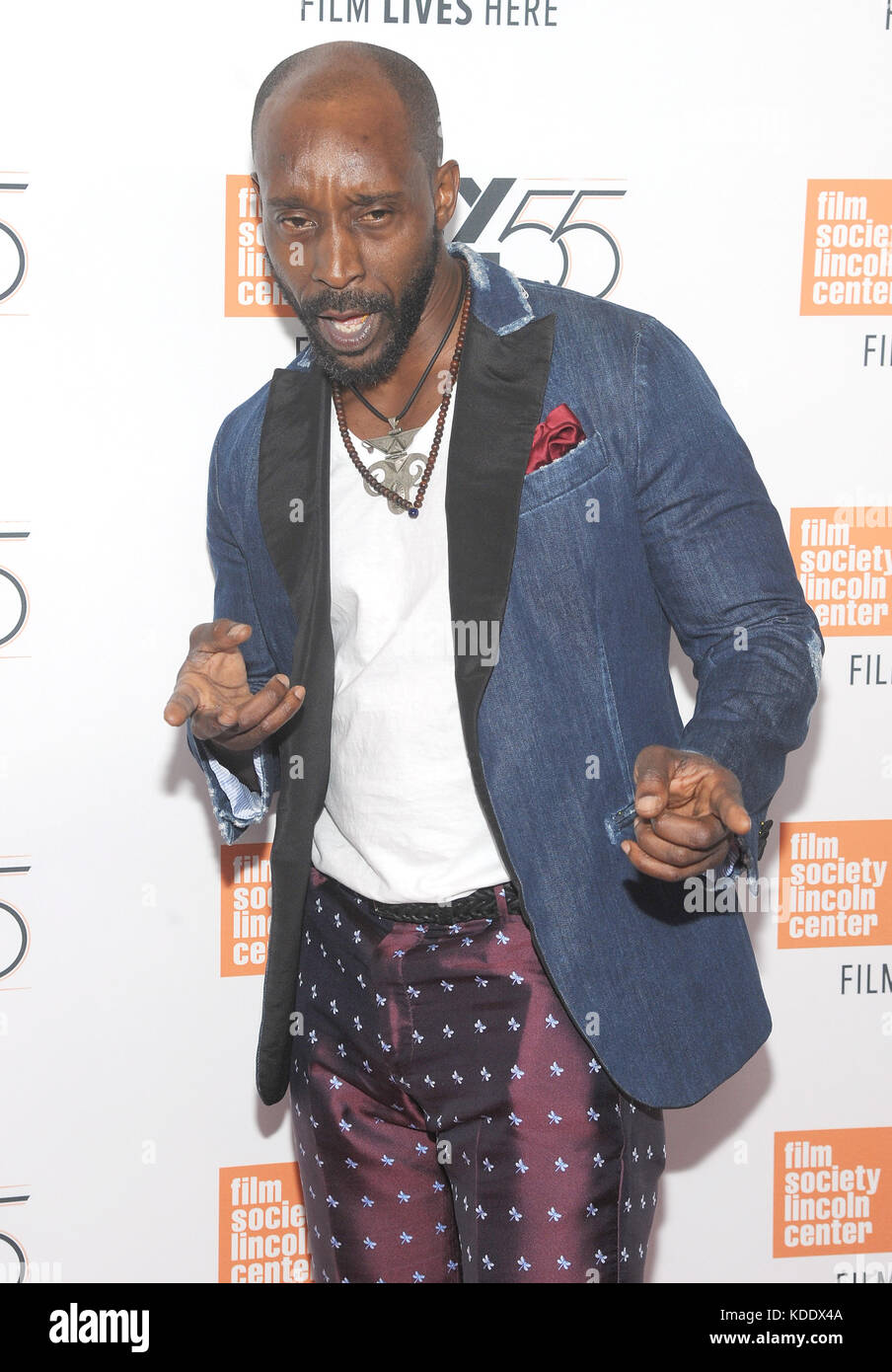 New York, NY, USA. 12th Oct, 2017. Rob Morgan attends the 55th NYFF ...