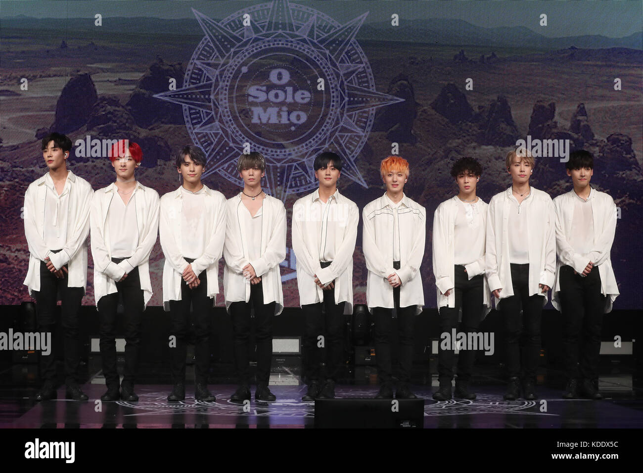13th Oct, 2017. S. Korean boy group SF9 South Korean boy group SF9 ...