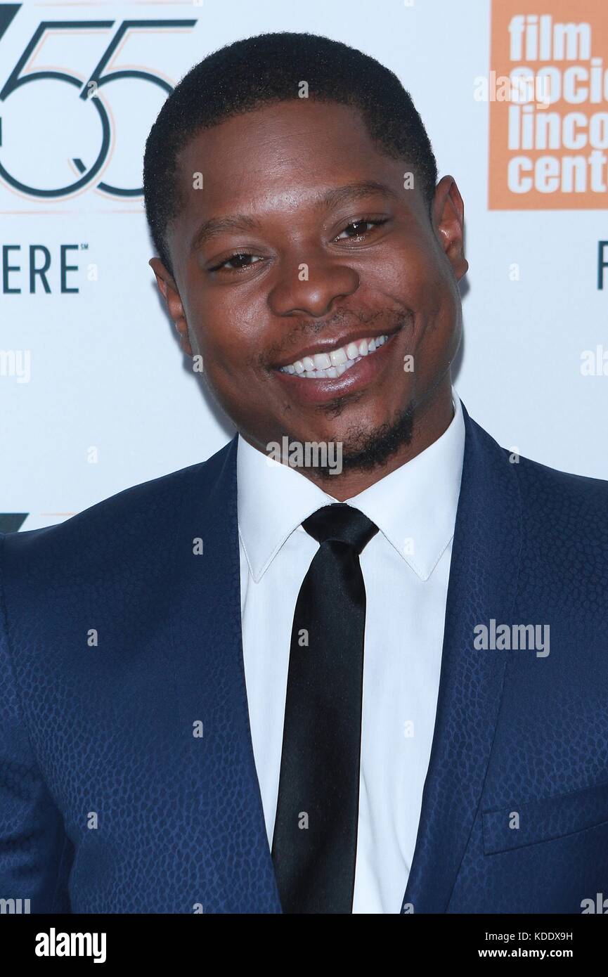 New York, NY, USA. 12th Oct, 2017. Jason Mitchell attends MUDBOUND at ...
