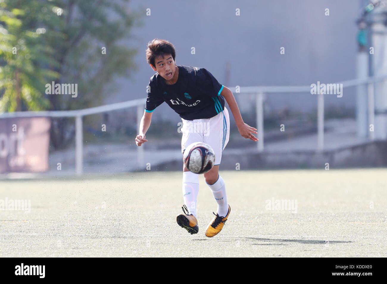 Madrid, Spain. 12th Oct, 2017. Takuhiro Nakai (Real) Football/Soccer ...
