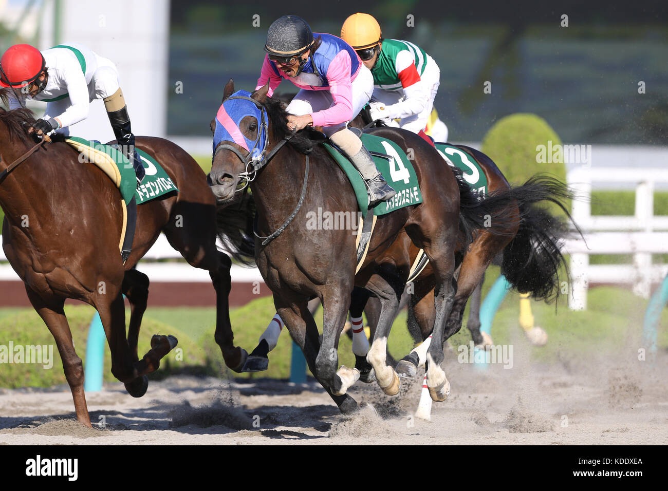 Hyogo, Japan. 30th Sep, 2017. (L-R) Dragon Barows (Ryuji Wada), Meisho ...