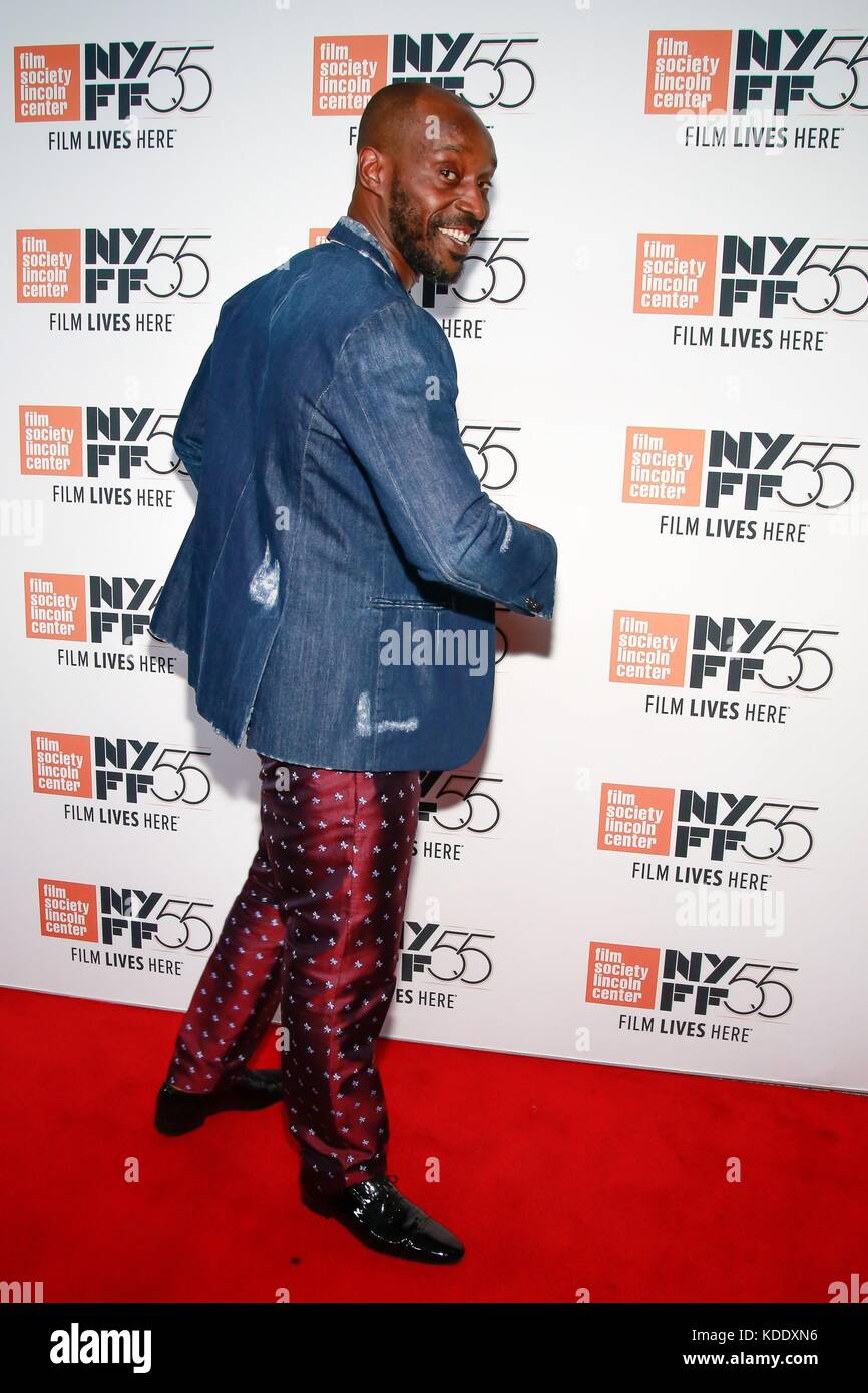 New York, NY, USA. 12th Oct, 2017. Rob Morgan at arrivals for MUDBOUND ...
