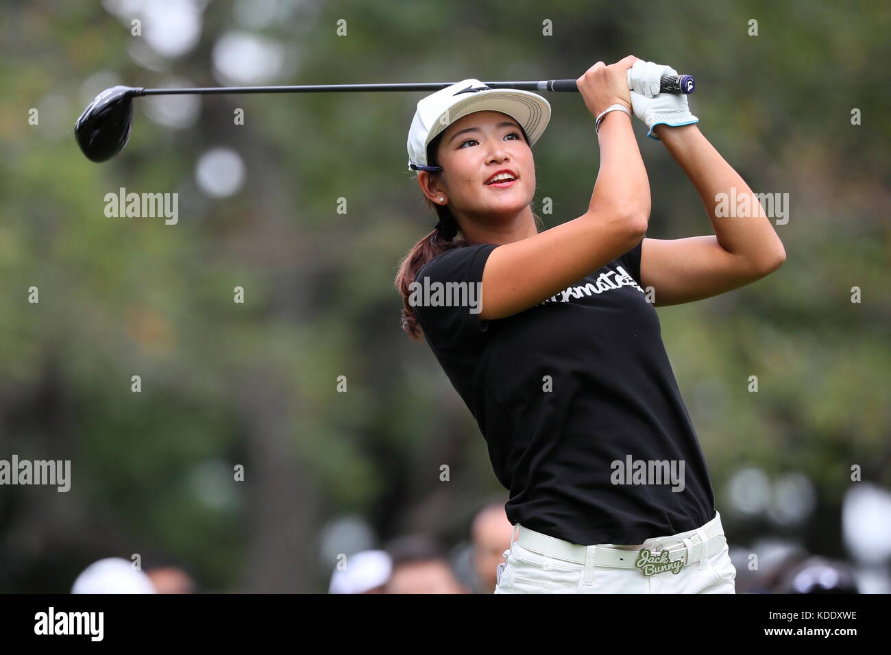 Abiko Golf Club, Chiba, Japan. 30th Sep, 2017. Erika Hara, SEPTEMBER 30 ...