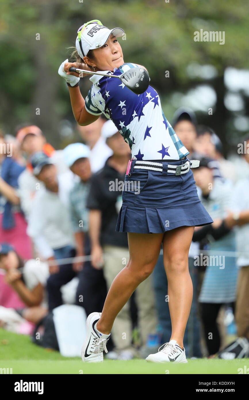 Abiko Golf Club, Chiba, Japan. 30th Sep, 2017. Asako Fujimoto ...