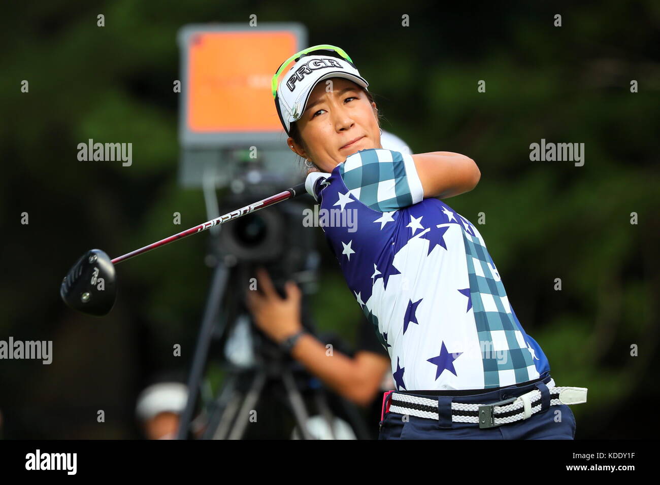 Abiko Golf Club, Chiba, Japan. 30th Sep, 2017. Asako Fujimoto ...