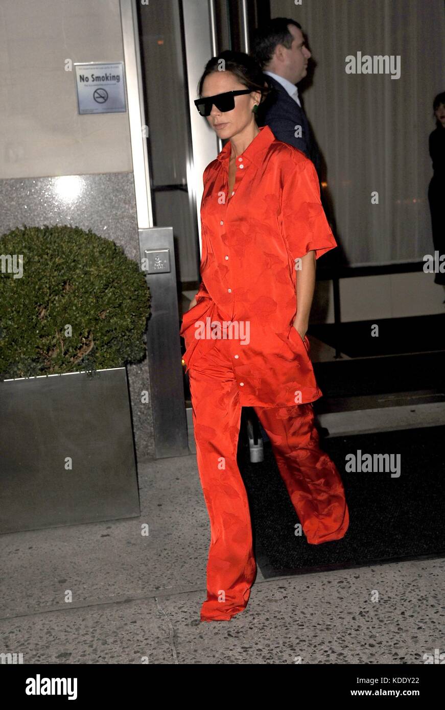 New York, NY, USA. 12th Oct, 2017. Victoria Beckham out and about for ...