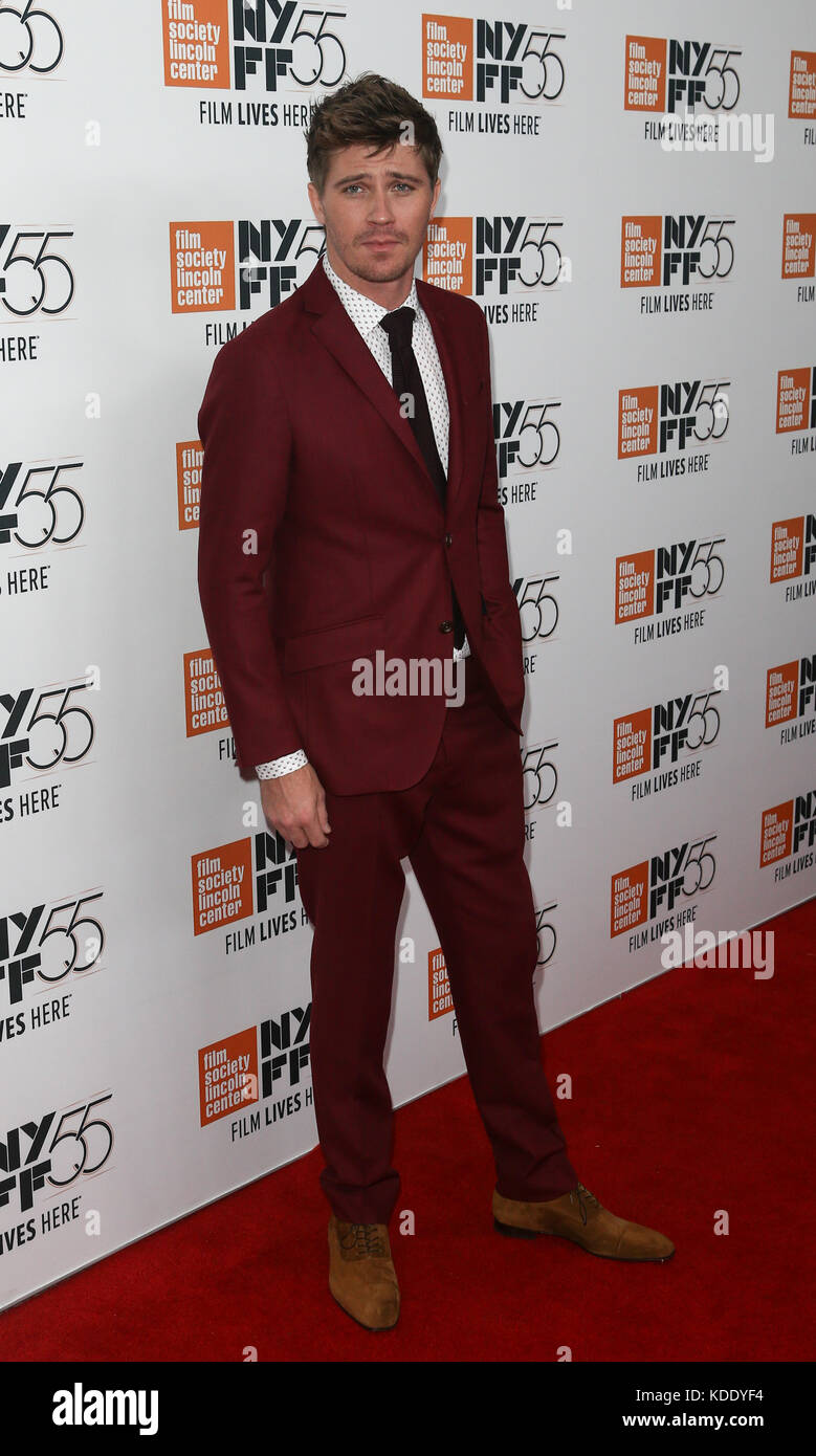Actor Garrett Hedlund attends the "Mudbound" premiere at Alice Tully ...