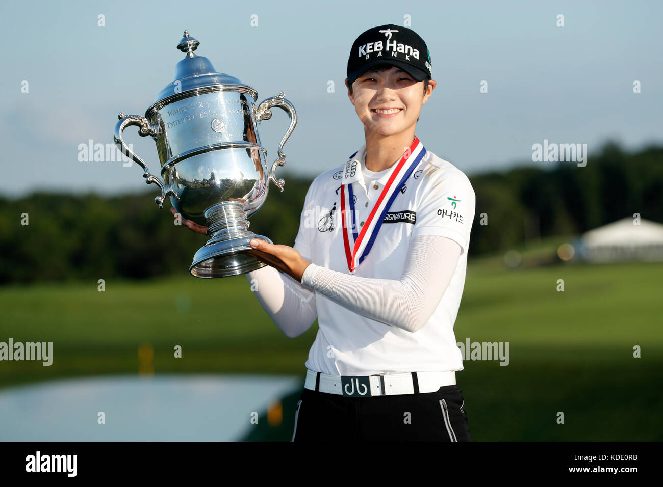 Bedminster, New Jersey, USA. 16th July, 2017. Sung Hyun Park (KOR) Golf : Sung Hyun Park of ...