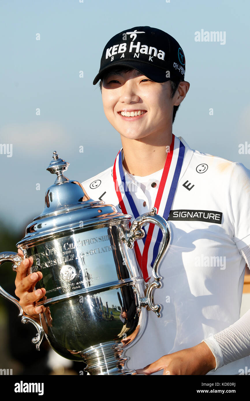 Bedminster, New Jersey, USA. 16th July, 2017. Sung Hyun Park (KOR) Golf : Sung Hyun Park of ...
