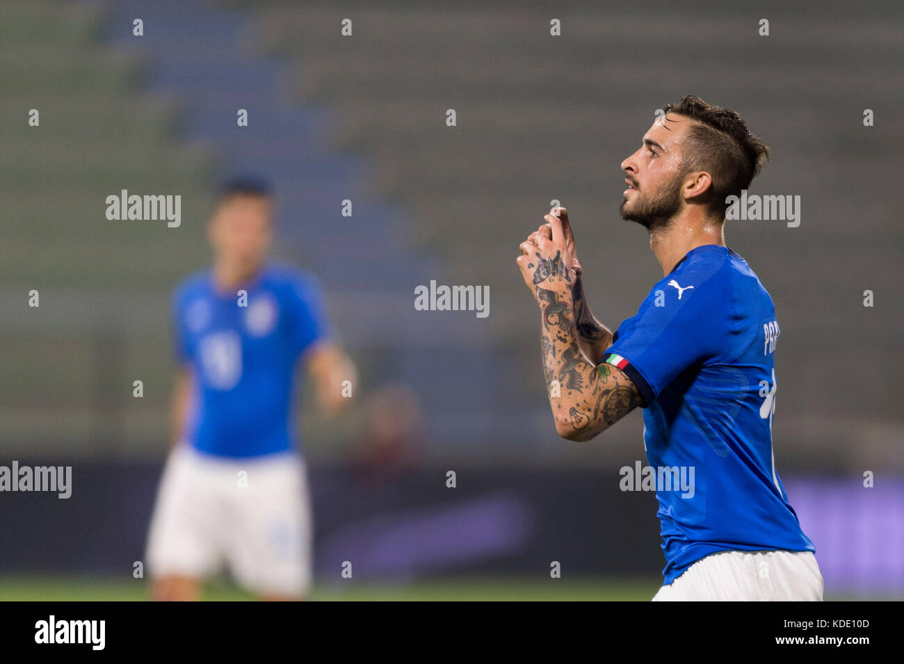 Ferrara, Italy. 10th Oct, 2017. Vittorio Parigini (ITA) Football/Soccer ...