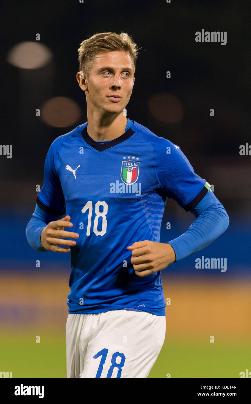 Ferrara, Italy. 10th Oct, 2017. Luca Vido (ITA) Football/Soccer : U-21 ...