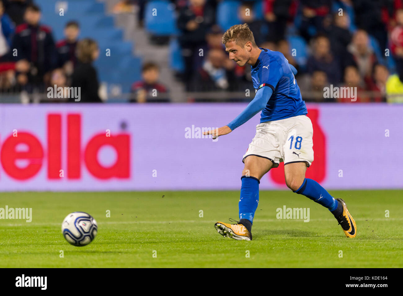 Ferrara, Italy. 10th Oct, 2017. Luca Vido (ITA) Football/Soccer : U-21 ...
