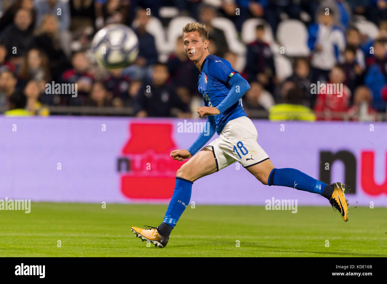 Ferrara, Italy. 10th Oct, 2017. Luca Vido (ITA) Football/Soccer : U-21 ...
