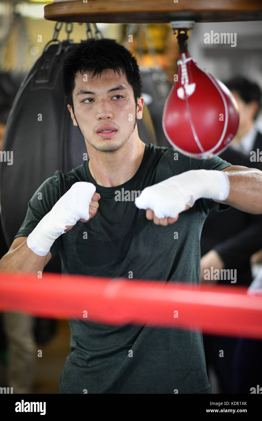 Tokyo, Japan. 12th Oct, 2017. Ryota Murata (JPN) Boxing : Ryota Murata ...