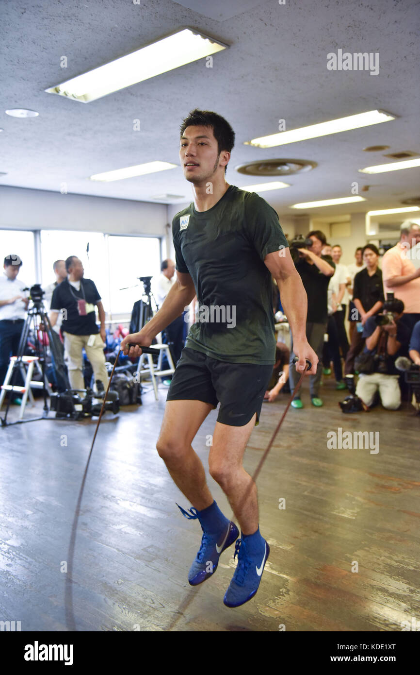 Tokyo, Japan. 12th Oct, 2017. Ryota Murata (JPN) Boxing : Ryota Murata ...