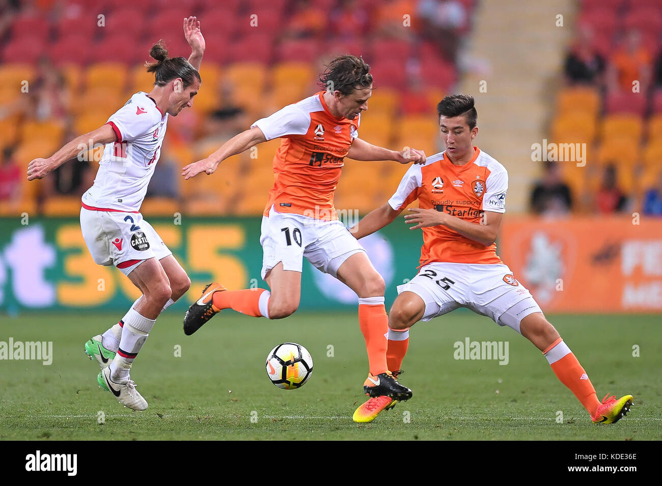 Brisbane, QUEENSLAND, AUSTRALIA. 13th Oct, 2017. Brett Holman (#10 ...