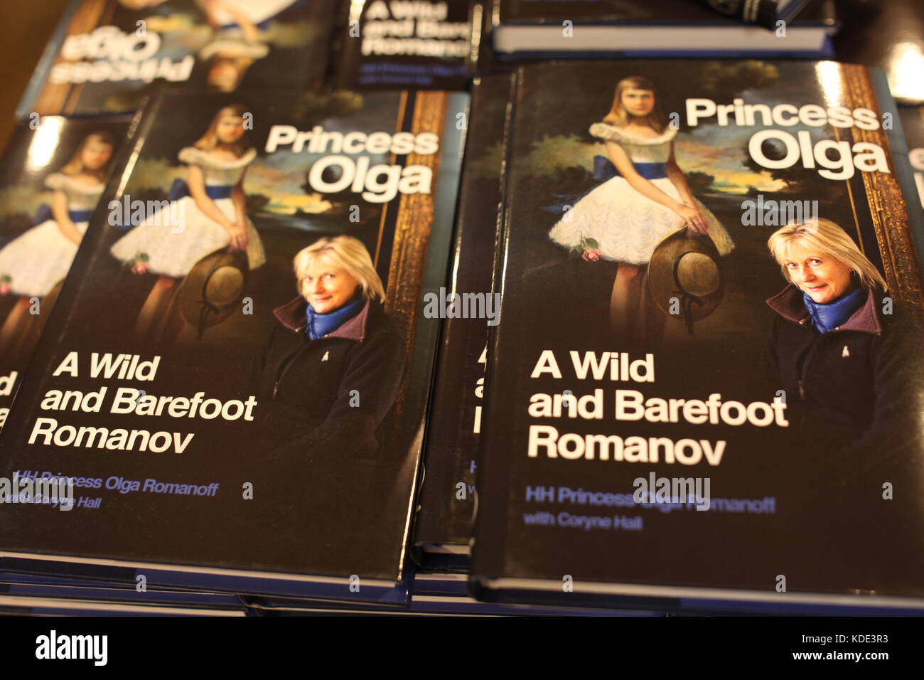 London, UK. 12th Oct, 2017. Launch of HH Princess Olga Romanoff book ...