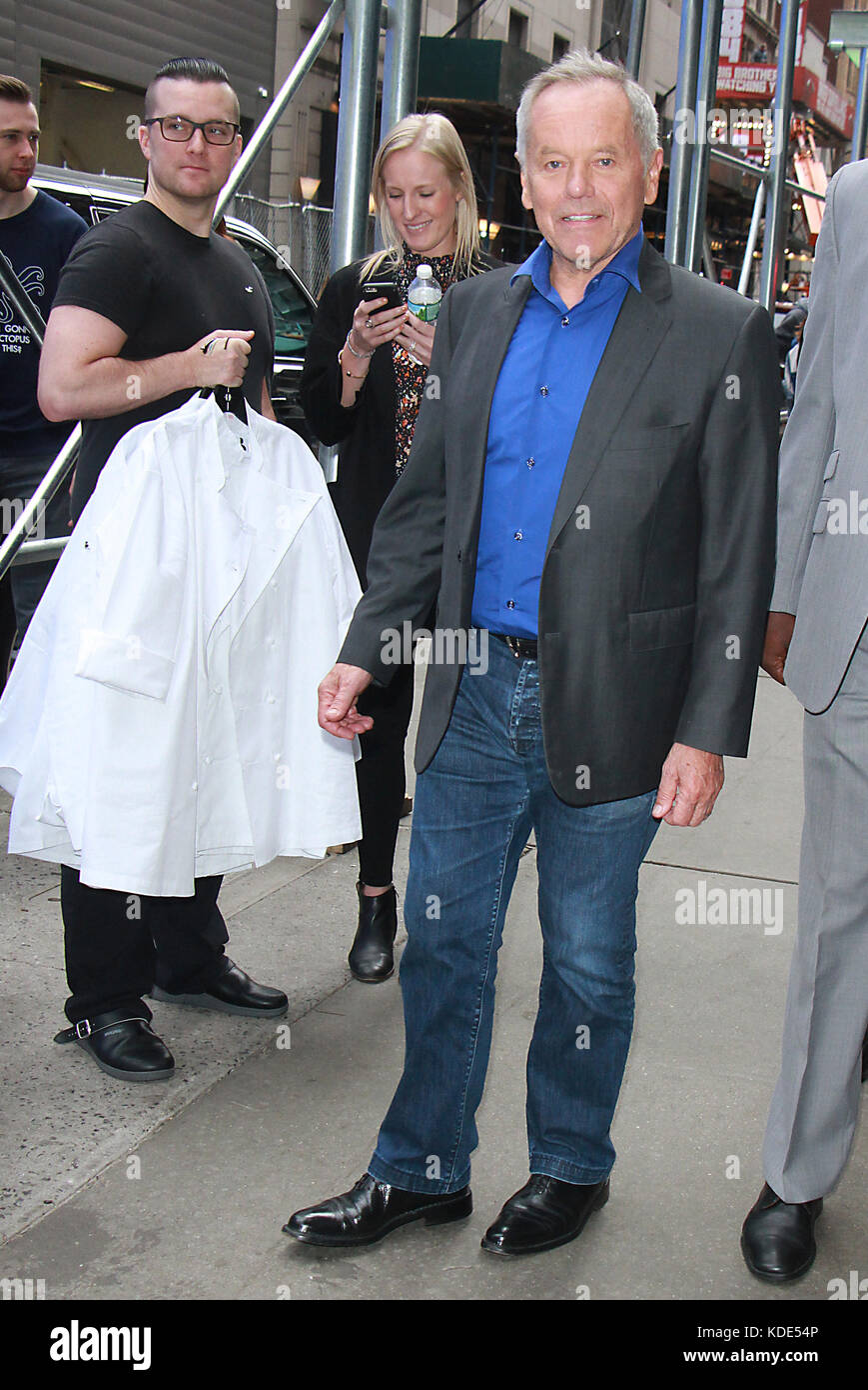 NEW YORK, NY - OCTOBER 13: Wolfgang Puck seen after an appearance on ...