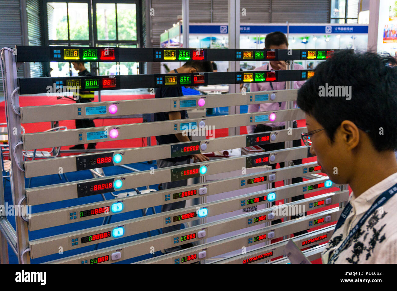 Digital logistics displays at 2017 China Logistics and Transportation ...