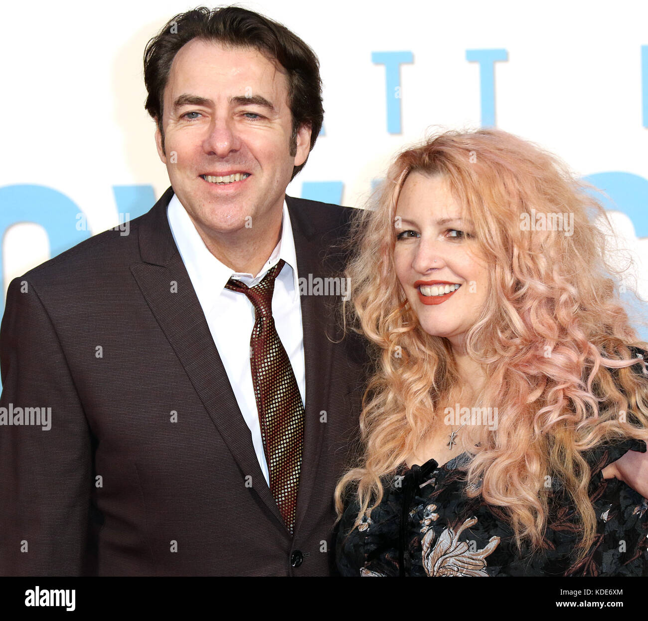 London, UK. 13th Oct, 2017. Jonathan Ross, Jane Goldman, Downsizing ...