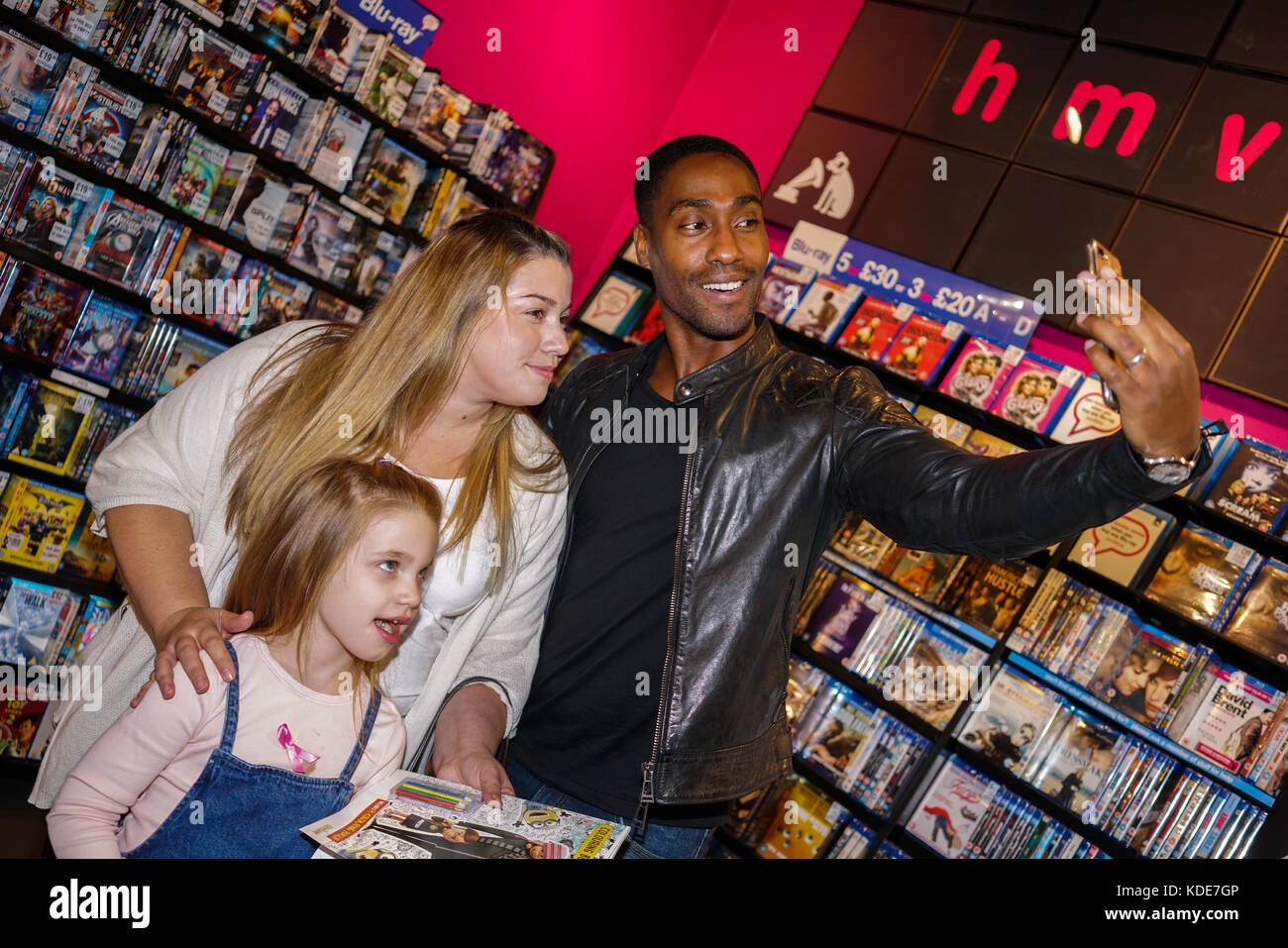 London, UK. 13th October, 2017. Fans queueing for Simon Webbe - London ...