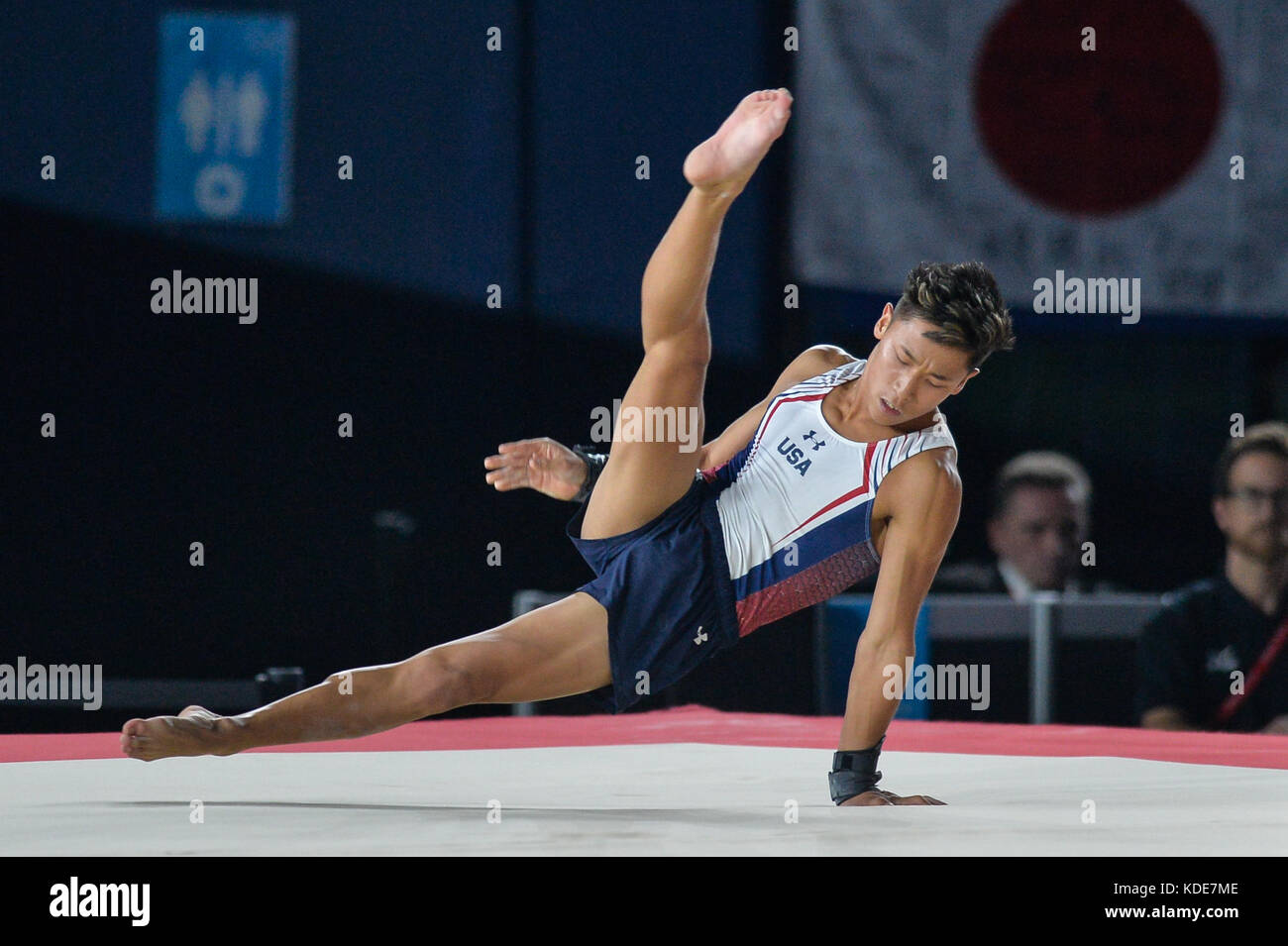 Montreal, Quebec, Canada. 5th Oct, 2017. YUL MOLDAUER, from the US ...
