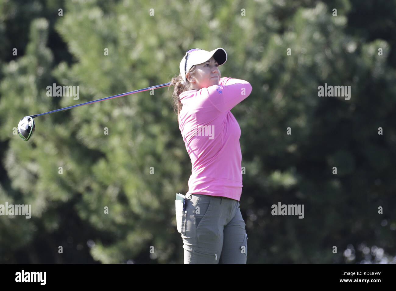 Incheon, South Korea. 13th Oct, 2017. Marina Alex of USA action on the ...