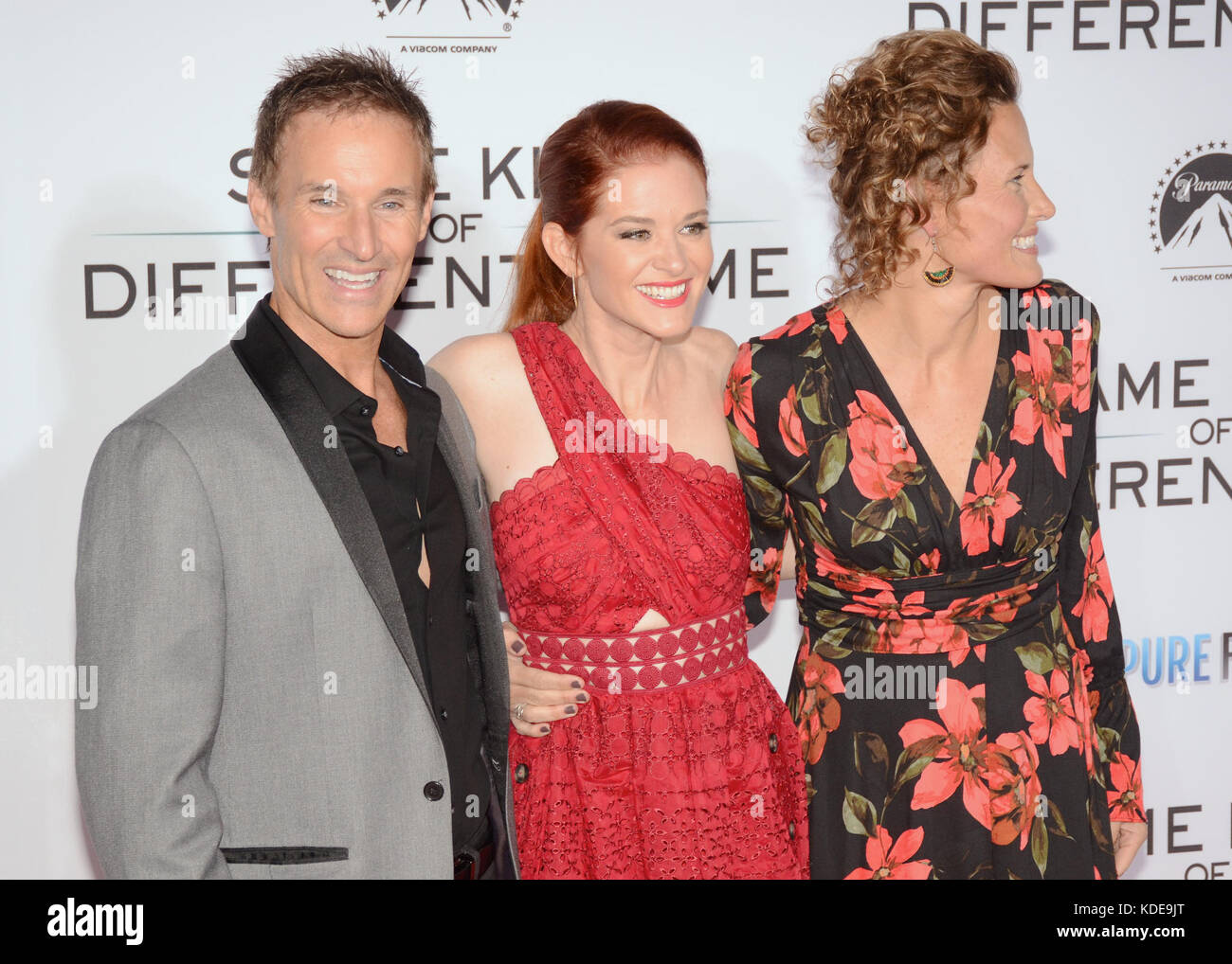 Los Angeles, California, USA. 12th Oct, 2017. DARREN MOORMAN and SARAH ...